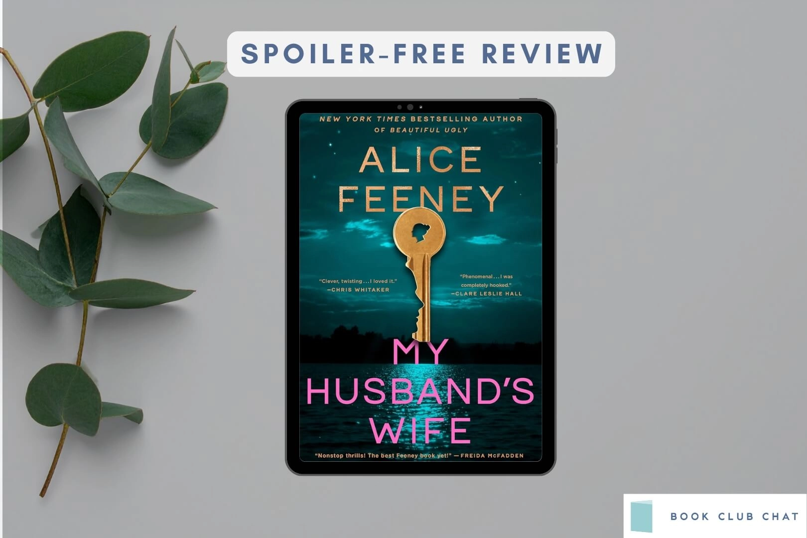 Review: My Husband's Wife by Alice Feeney - Book Club Chat